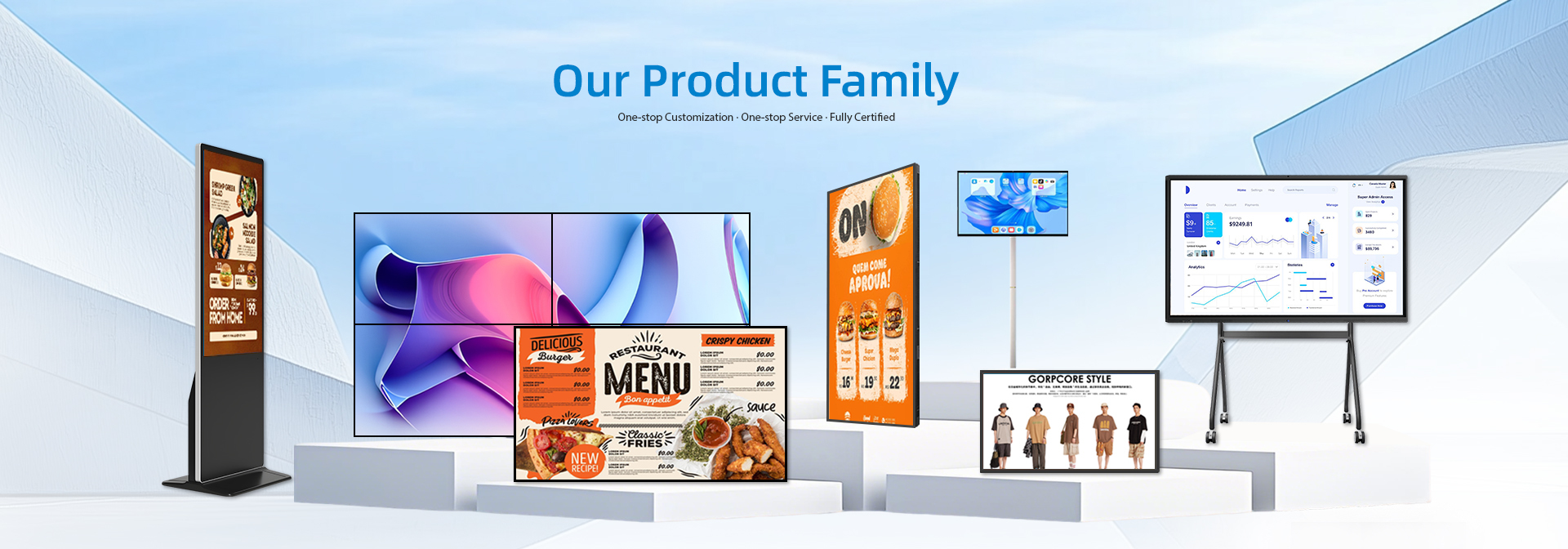 Digital Signage Displays factory - High Brightness LCD Displays ...